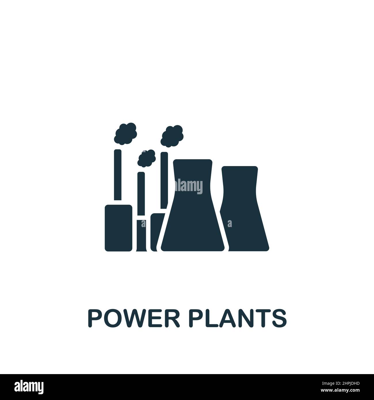 Hydroelectric power plants Stock Vector Images - Alamy
