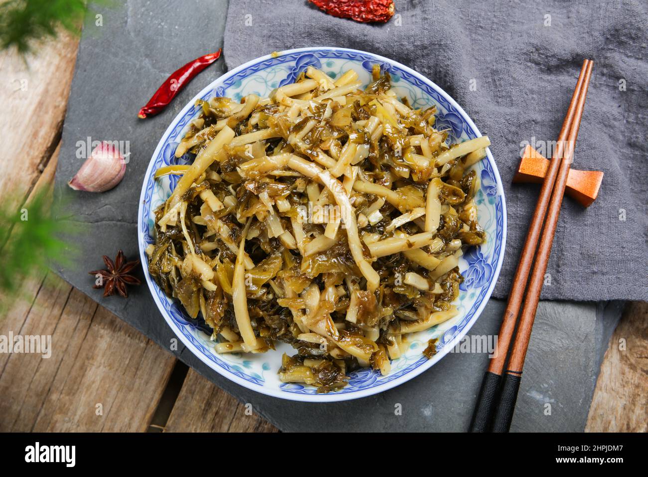 Large meicai vegetable Stock Photo - Alamy