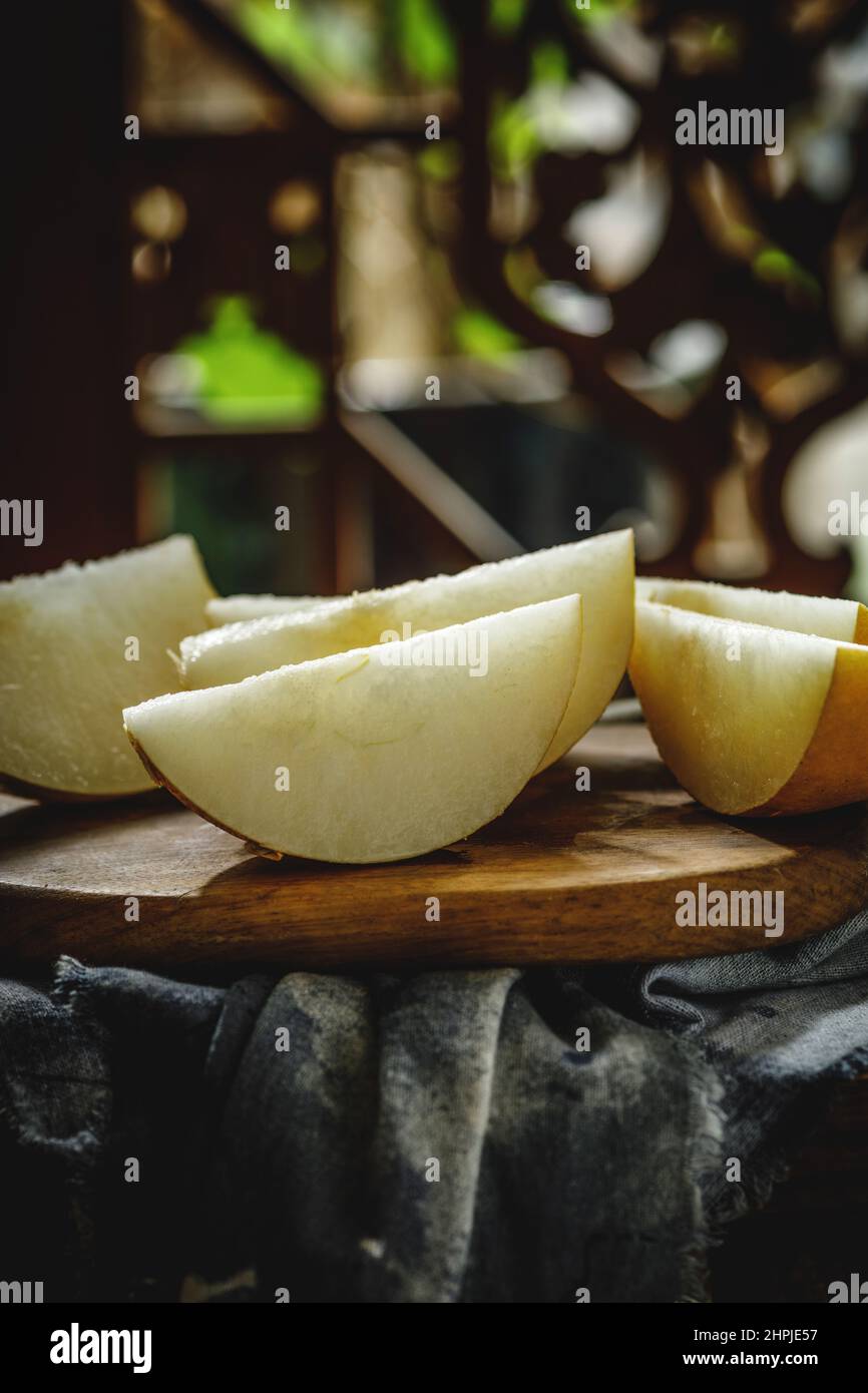 Ample flow pear Stock Photo - Alamy