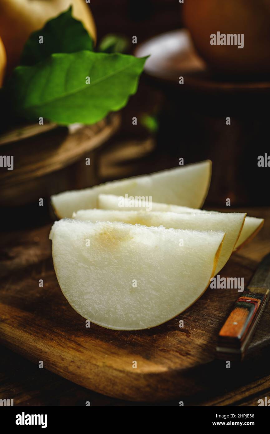 Pear cross section hi-res stock photography and images - Alamy