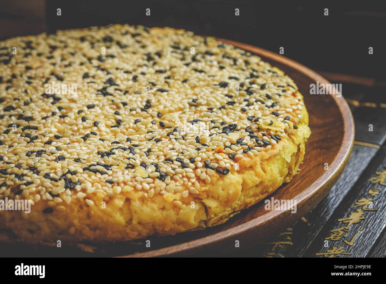 Baked wheat cake Stock Photo - Alamy