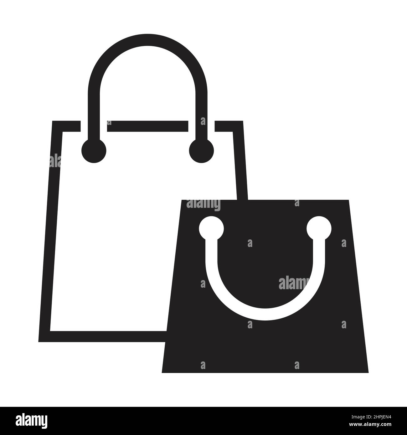 Supermarket luggage Stock Vector Images - Alamy