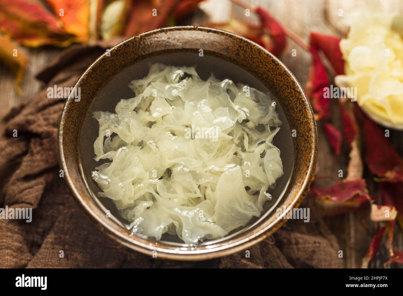 Tremella fuciformis hi-res stock photography and images - Alamy
