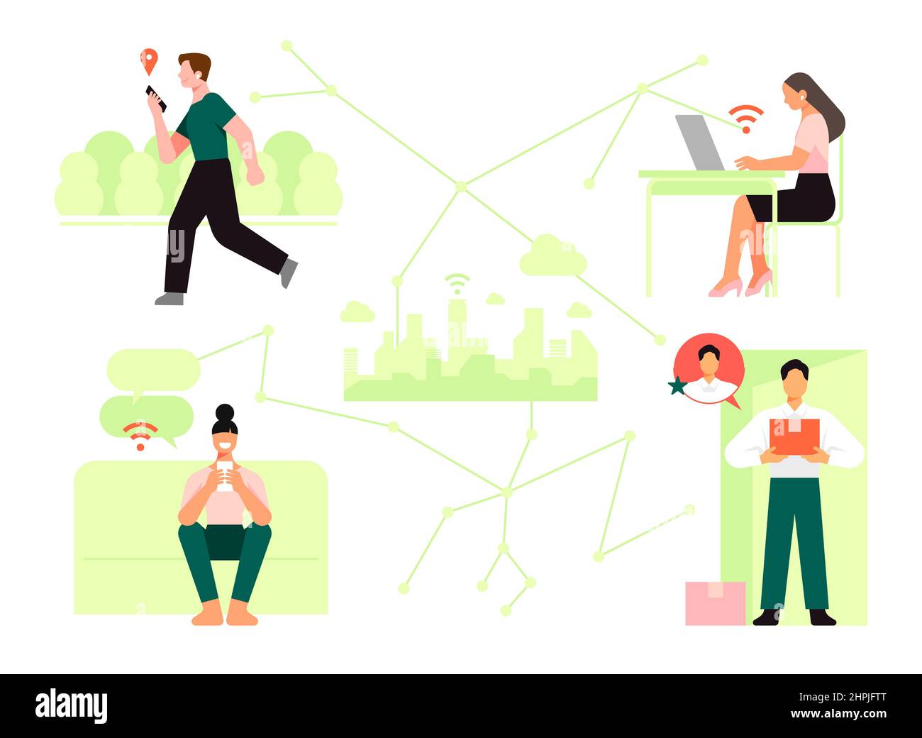 Transition trendy Cut Out Stock Images & Pictures - Alamy