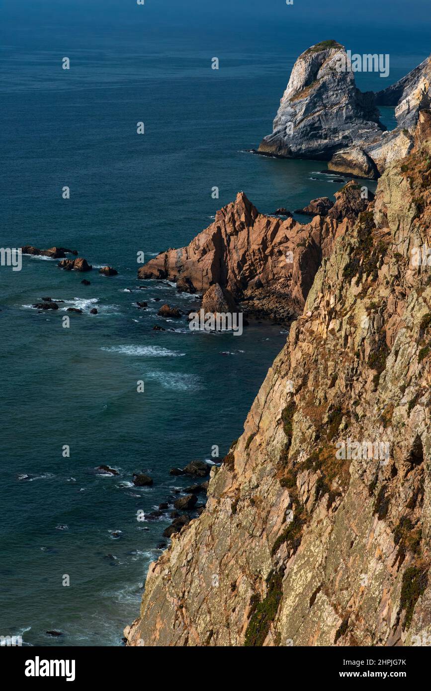 Where the land ends and the sea begins ... wild and rugged Cabo da Roca ...