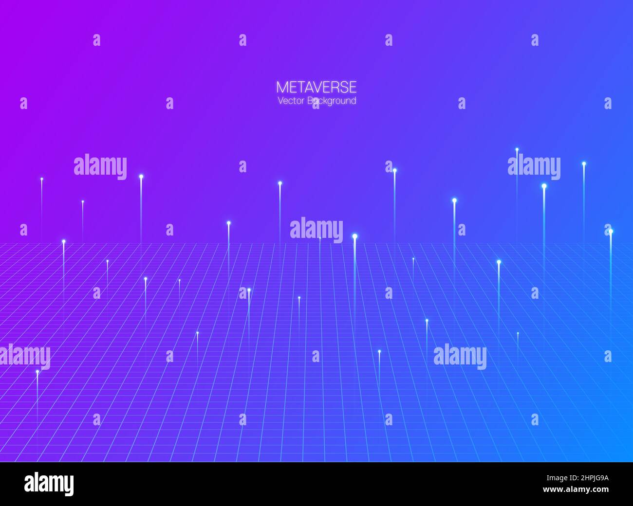 metaverse virtual artificial VR AR reality world graphic background ...