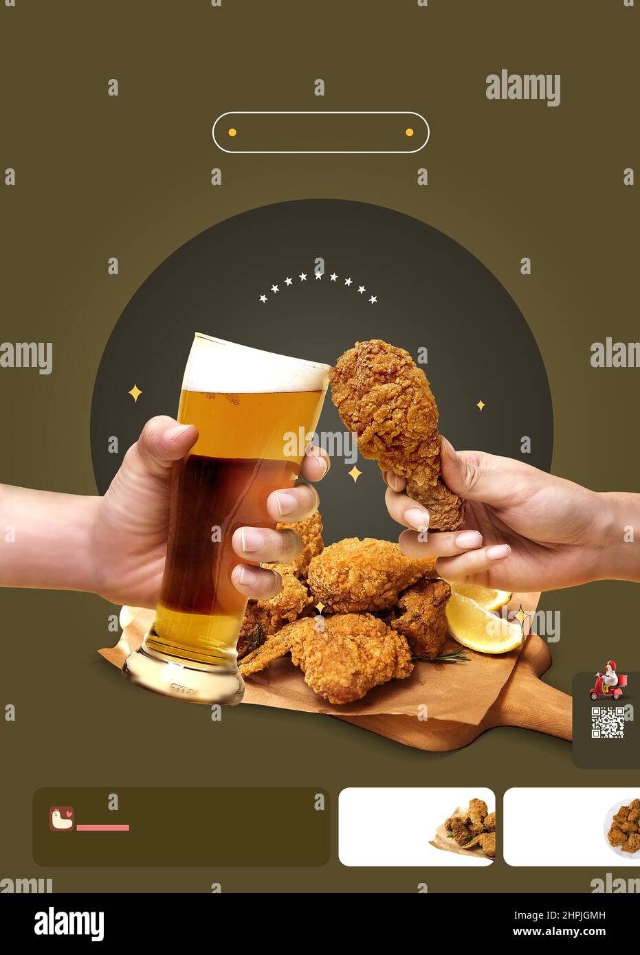 Korean Chicken And Beer