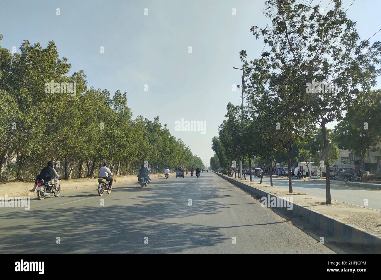 Karachi city Roads and Traffic Stock Photo - Alamy