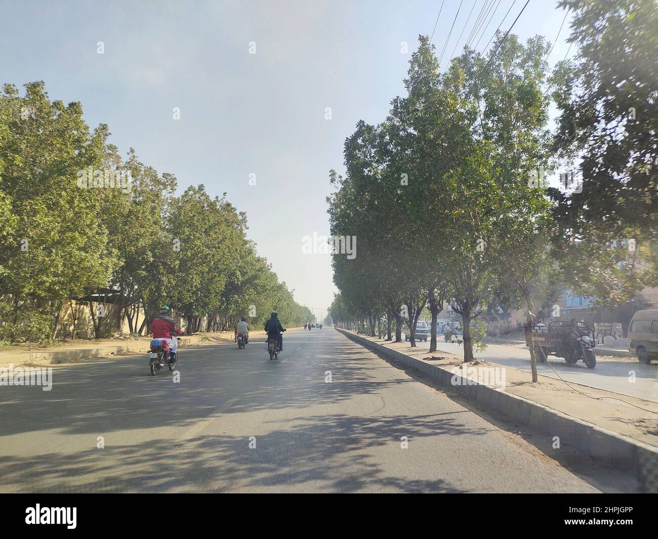 Karachi city Roads and Traffic Stock Photo - Alamy