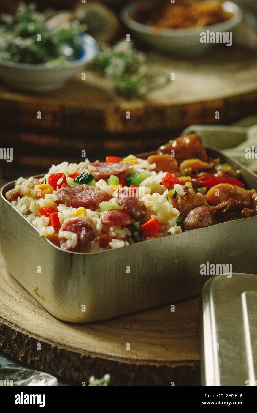 Multi colored rice hi-res stock photography and images - Alamy