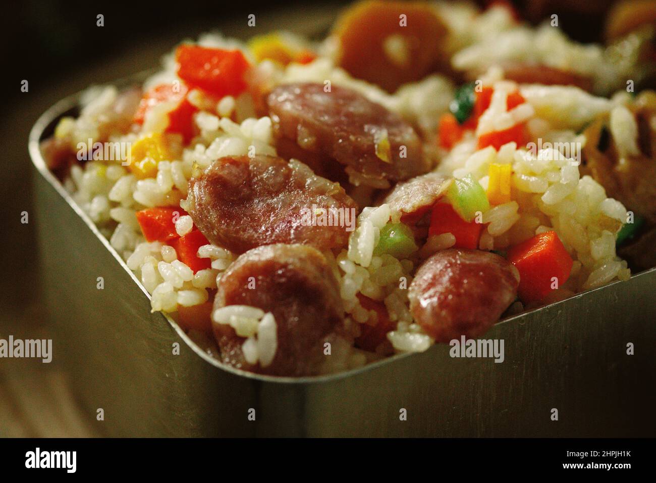 Mixed Fried rice Stock Photo - Alamy