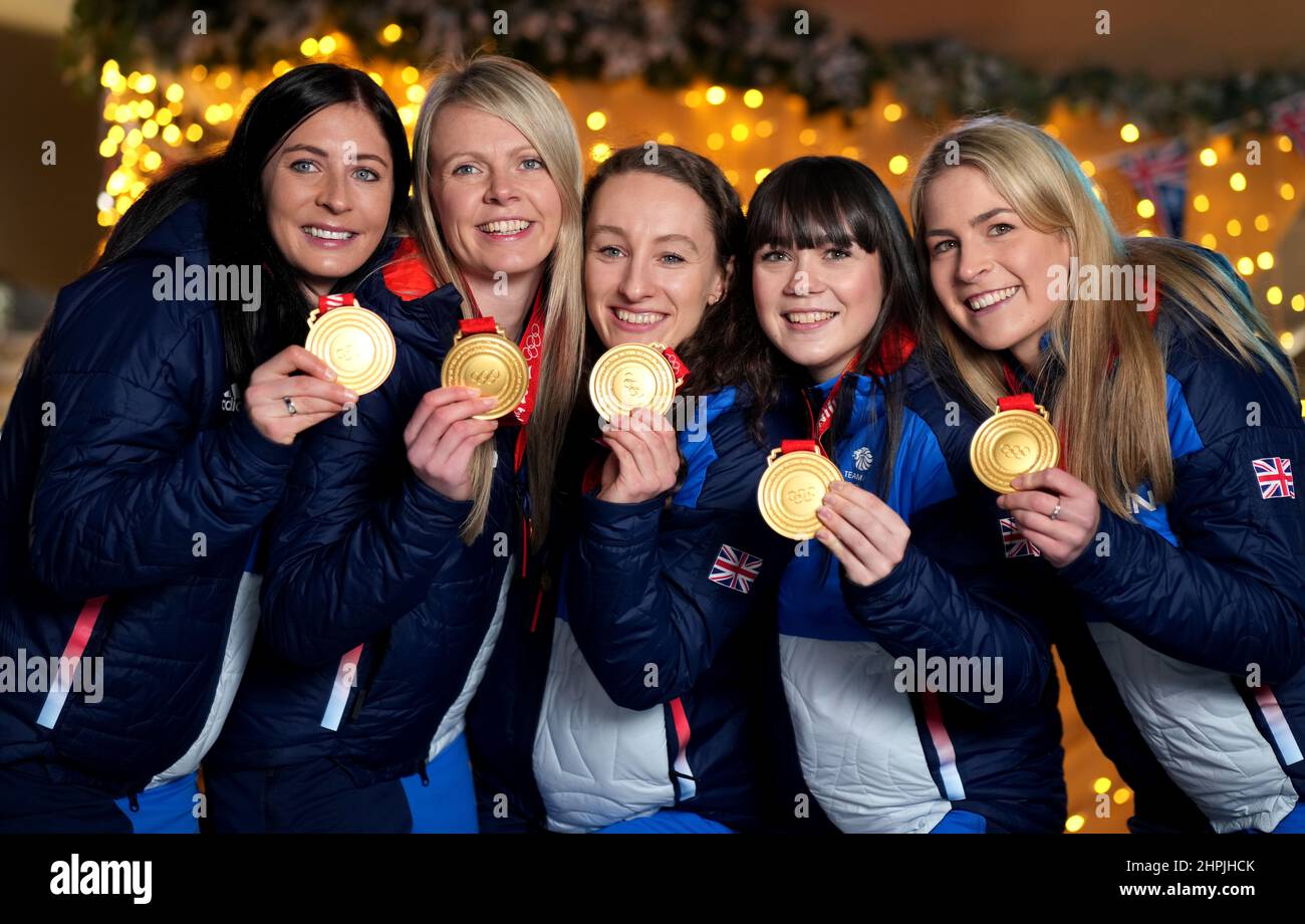 Team gb curling 2022 hi-res stock photography and images - Alamy