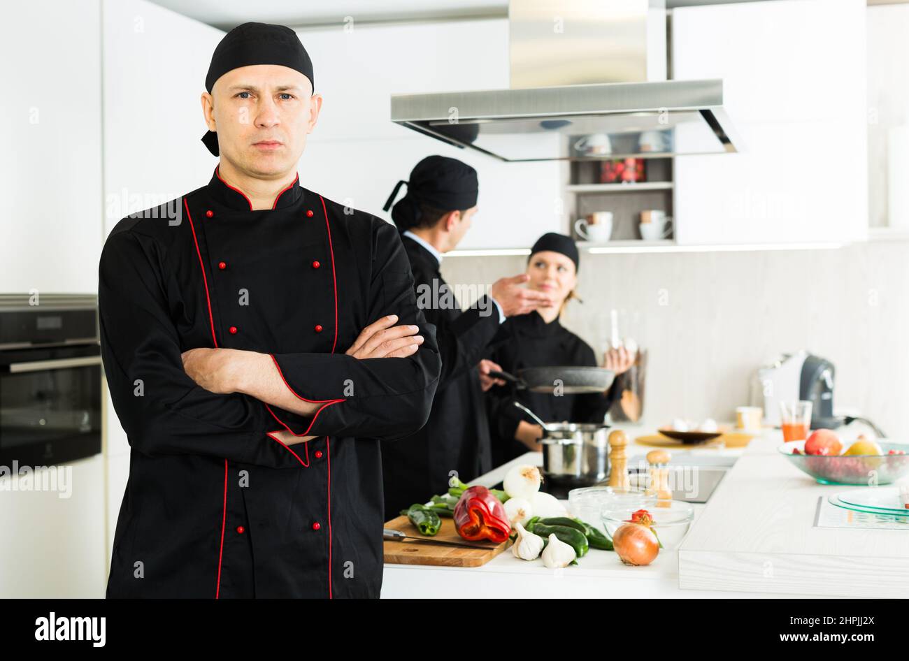 Portrait pose professional smiling uniform hi-res stock photography and ...