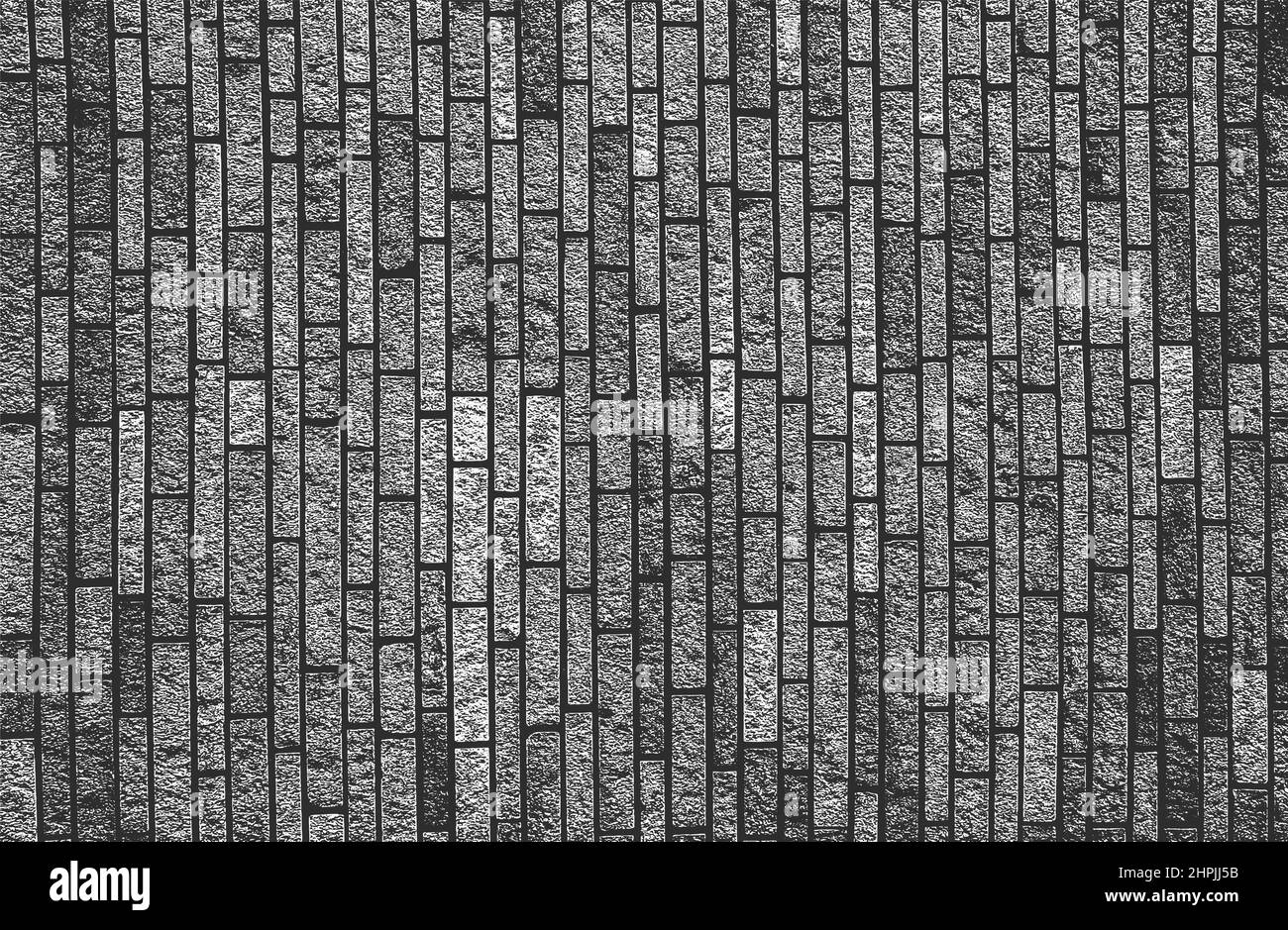 Distressed overlay texture of old brick wall, grunge background ...
