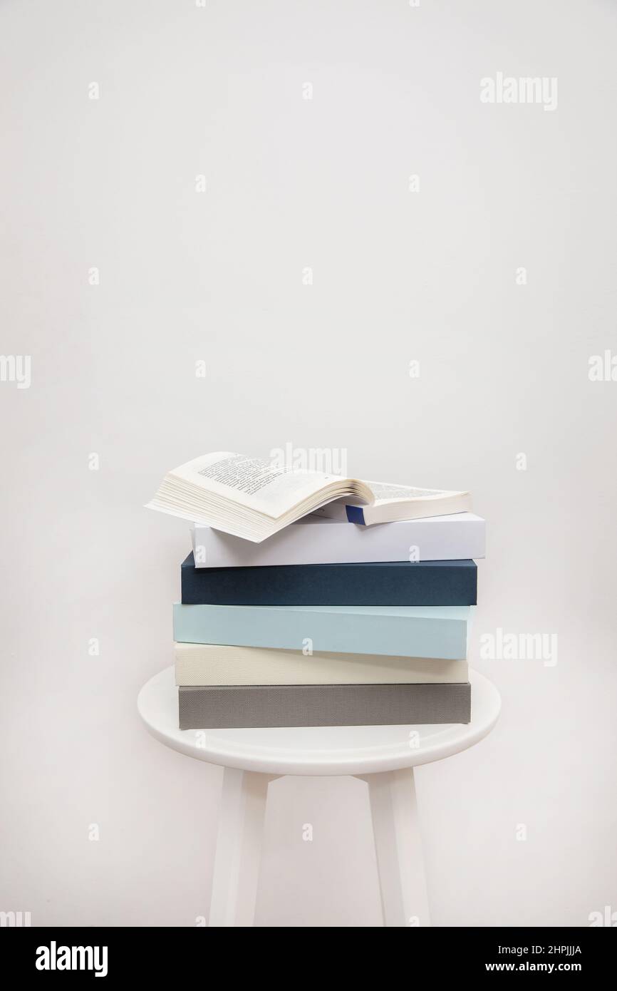 relax cozy objects and background with glasses, chair Stock Photo - Alamy