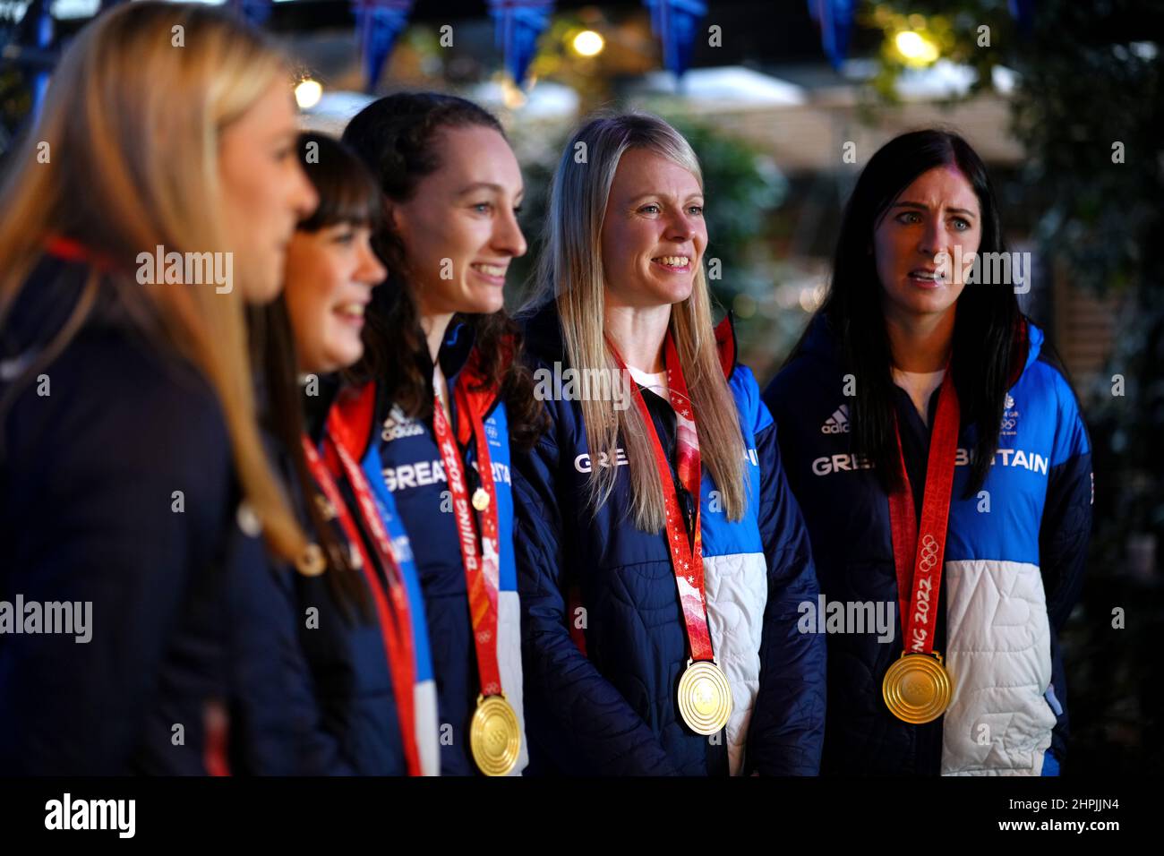 Curling team great britain men hi-res stock photography and images - Alamy