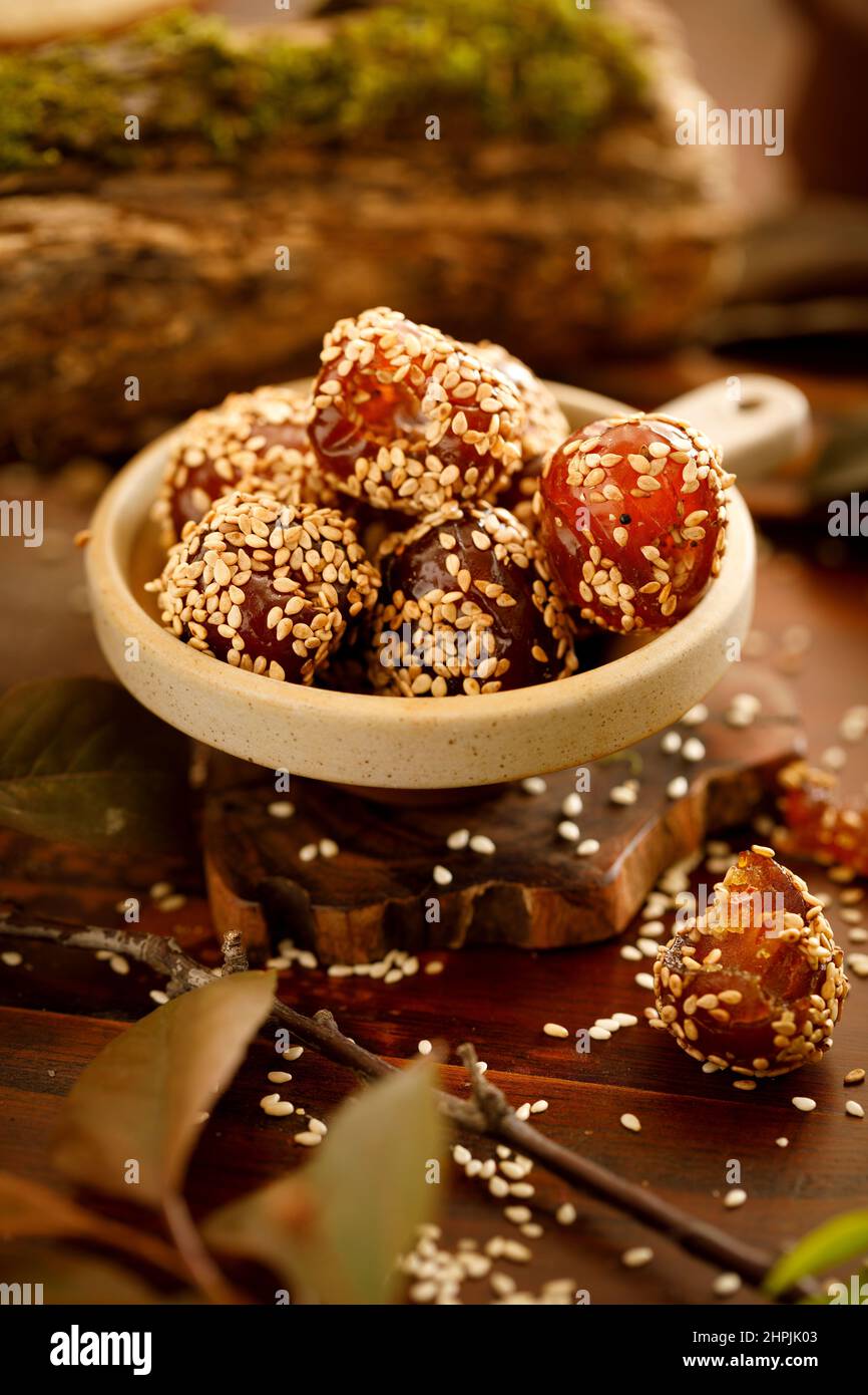 Sweet hawthorn snack hi-res stock photography and images - Alamy