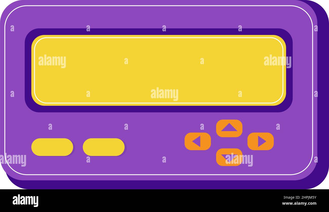 Vintage beeper Stock Vector Images - Alamy