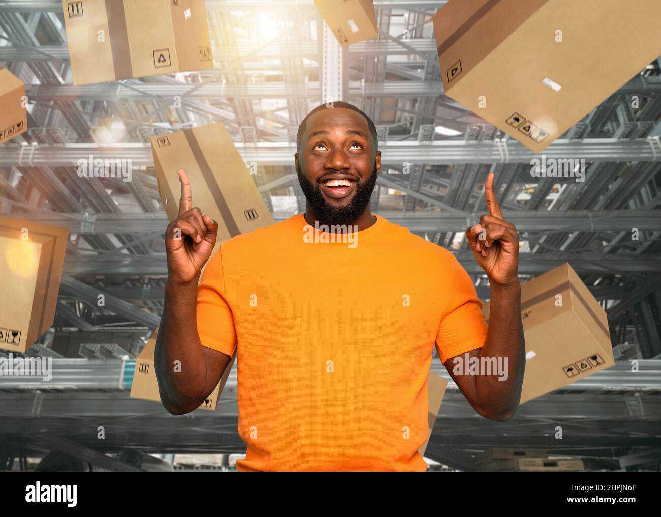 Man receive hi-res stock photography and images - Alamy