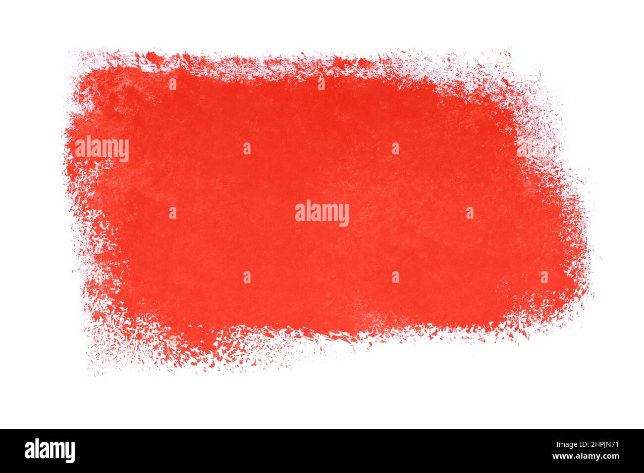 Applying paint with a roller Cut Out Stock Images & Pictures - Alamy