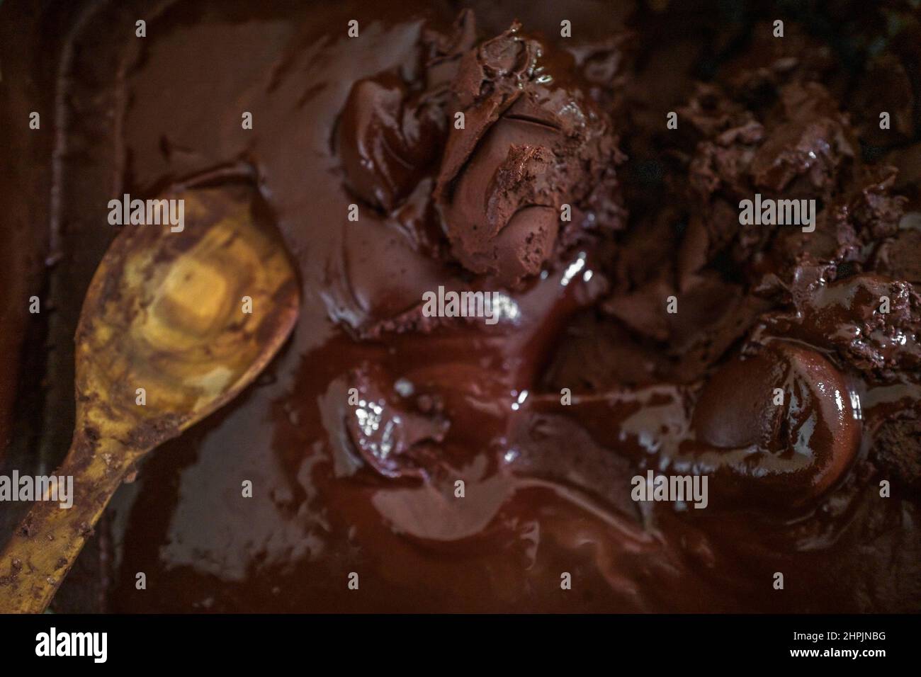 Cacao liquor paste hi-res stock photography and images - Alamy