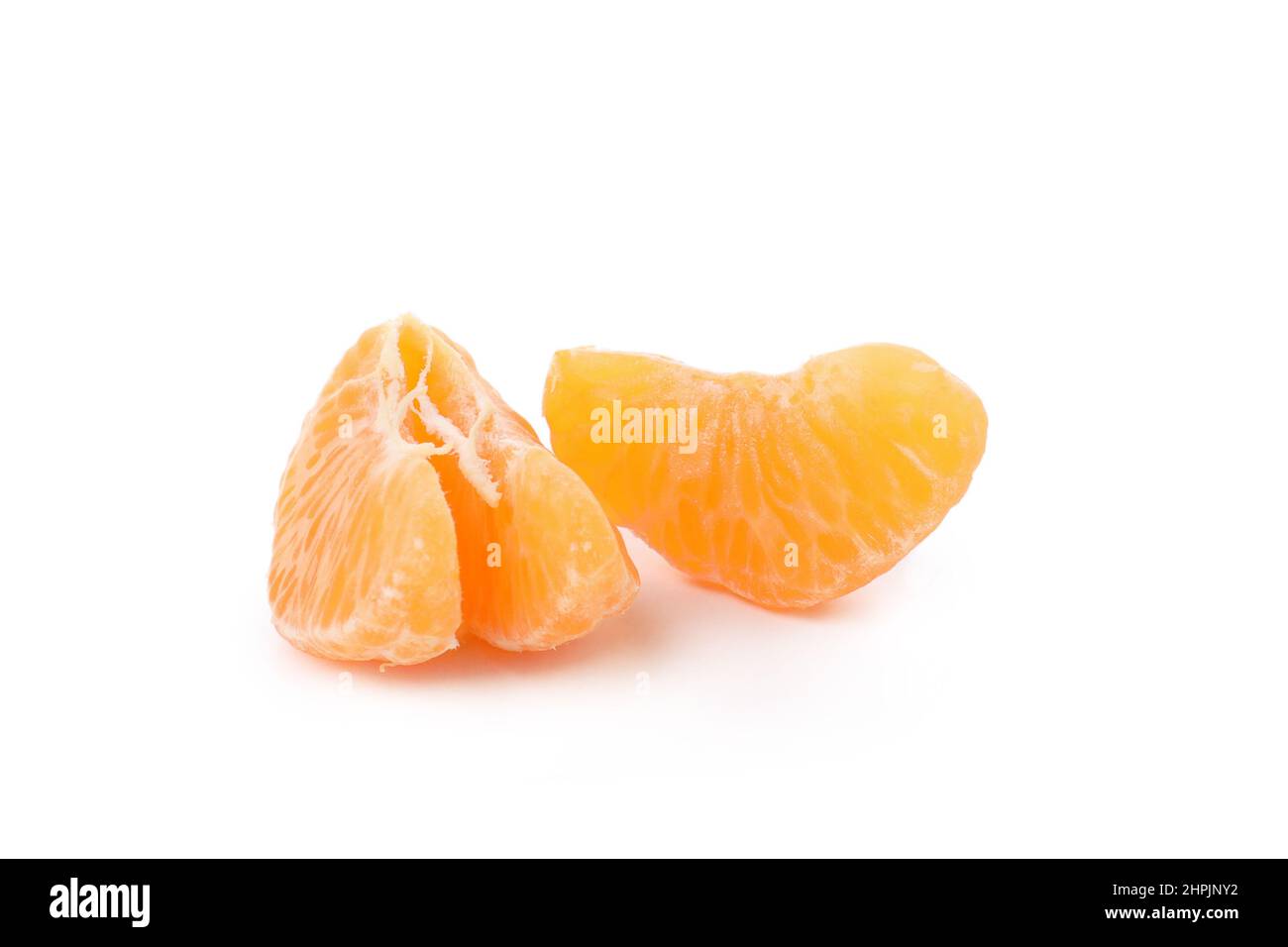 Sliced mandarin close up hi-res stock photography and images - Alamy
