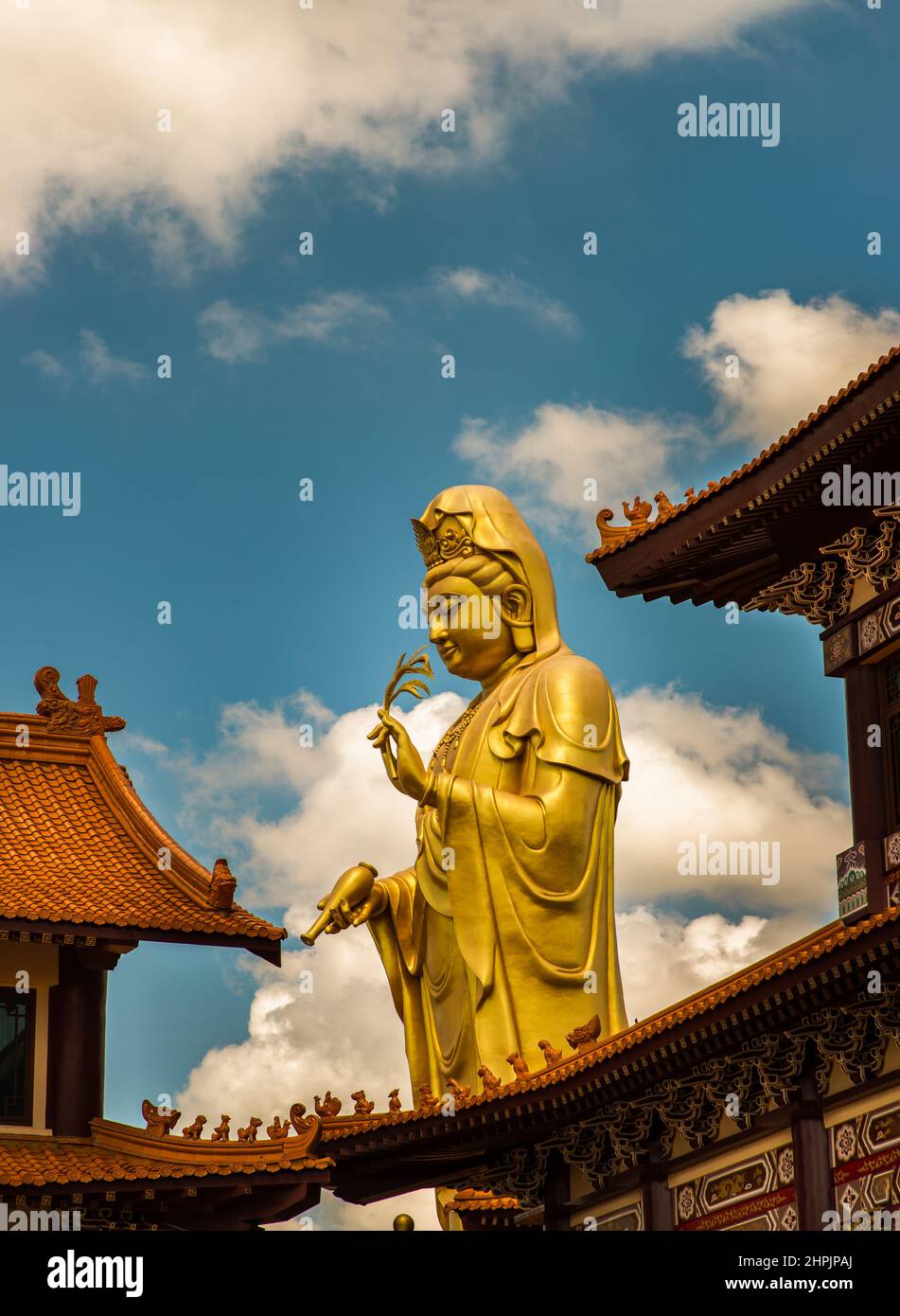 Bangkok, Thailand - Feb 19, 2022 : Big Quan Yin Statue (Guan Yin Buddha ...