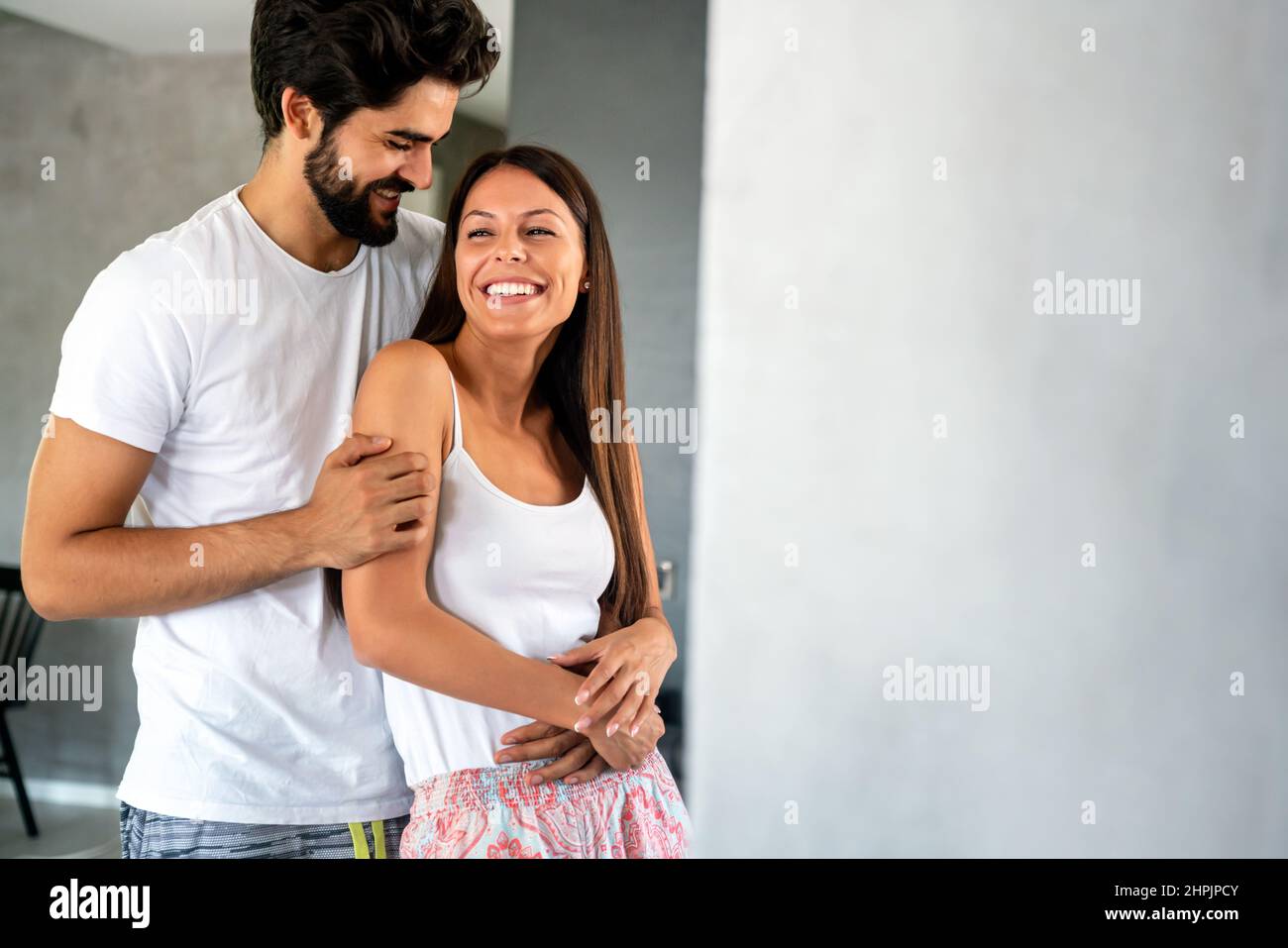 Hug emotion feelings girl happy hugging hi-res stock photography and ...