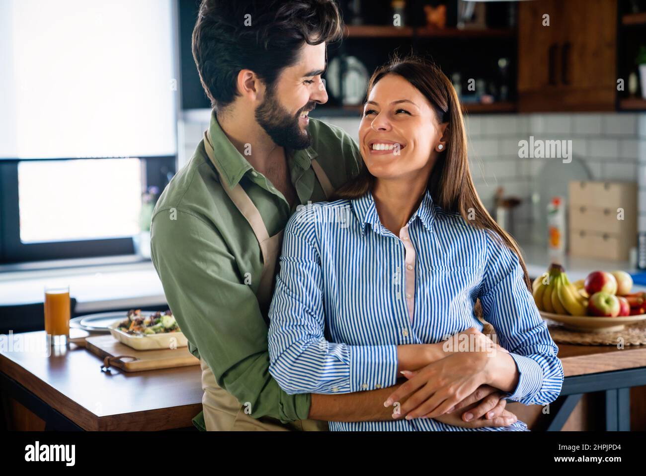 Kitchen romance hi-res stock photography and images - Alamy