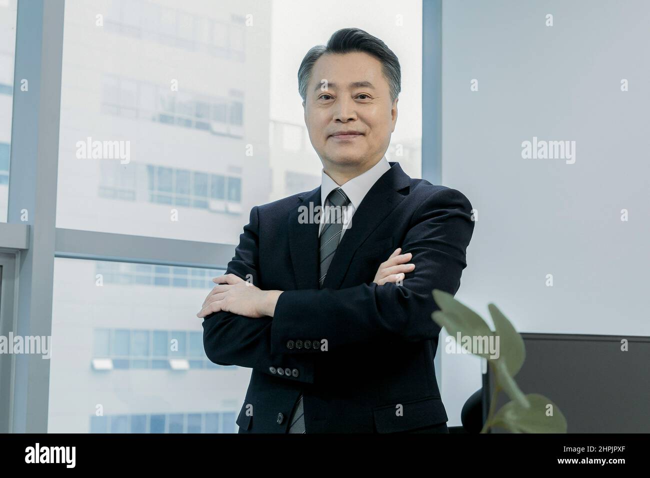 business concept asian korean man ceo Stock Photo - Alamy