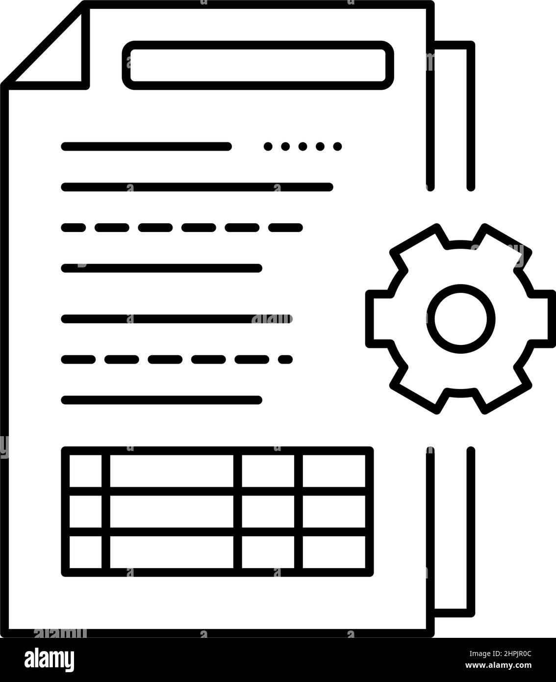 audit of operational processes and internal control systems line icon ...