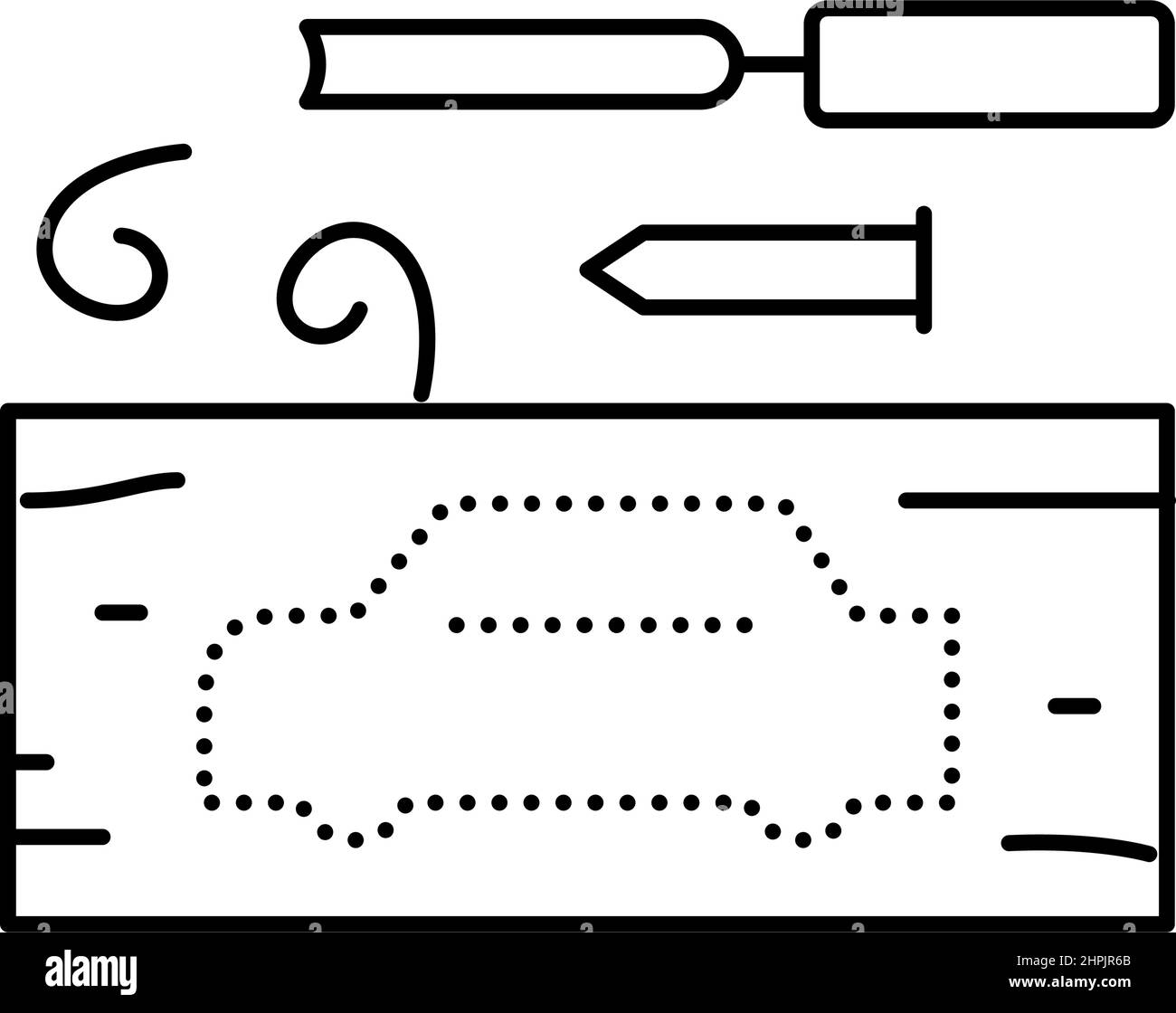diy kits toys line icon vector illustration Stock Vector Image & Art ...