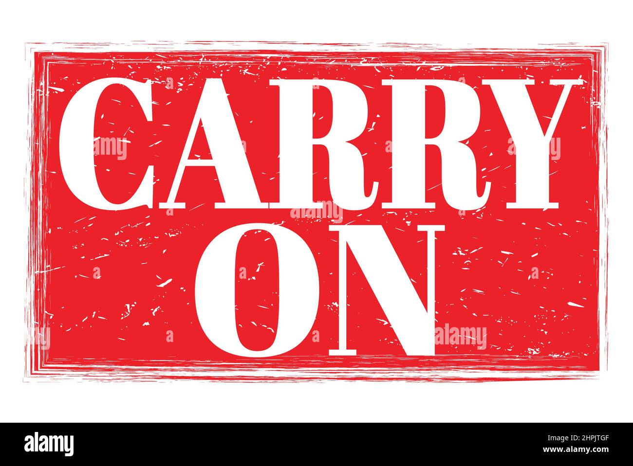 Carry on stamp hi-res stock photography and images - Alamy