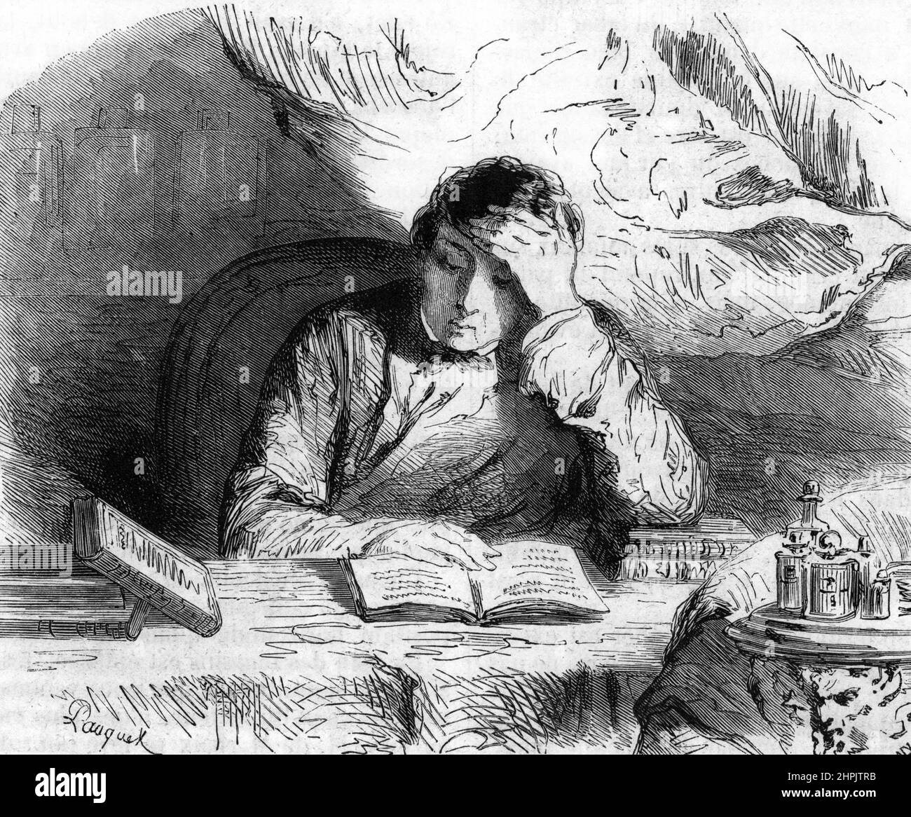 "Portrait du criminel belge Hippolyte Visart de Bocarme (1818-1851 ...
