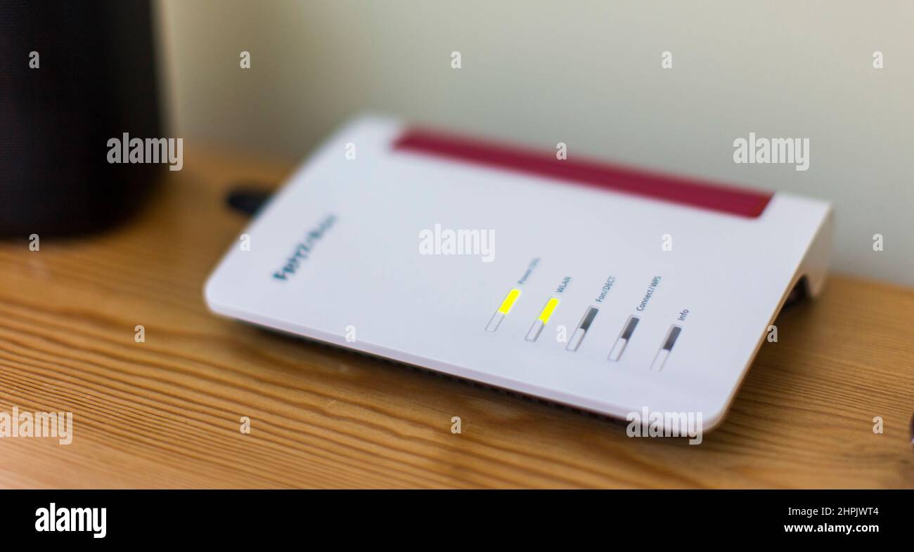 Fritz!Box wireless router is designed to give a fast and reliable ...