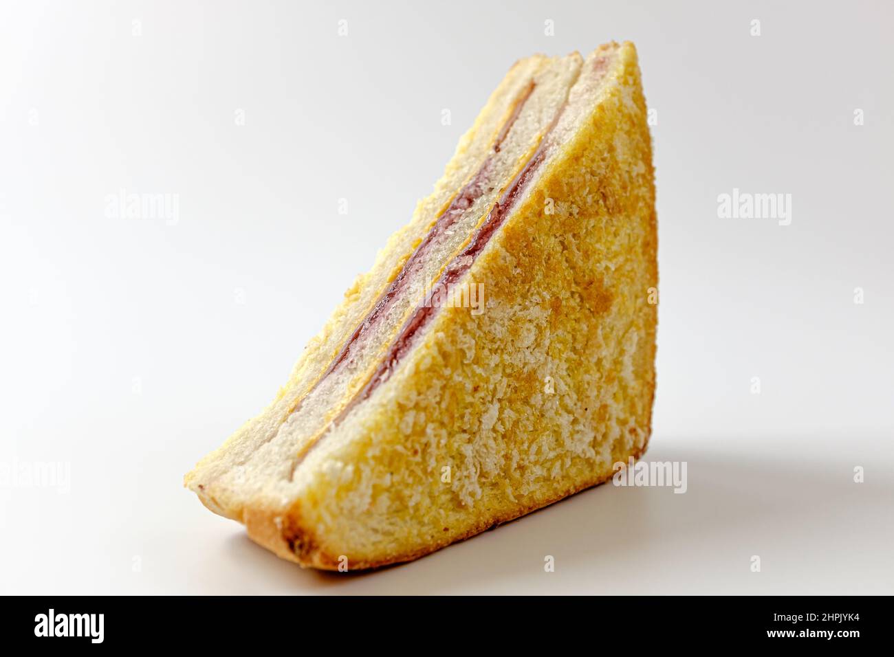 Monte Cristo Sandwich on a white background Stock Photo - Alamy