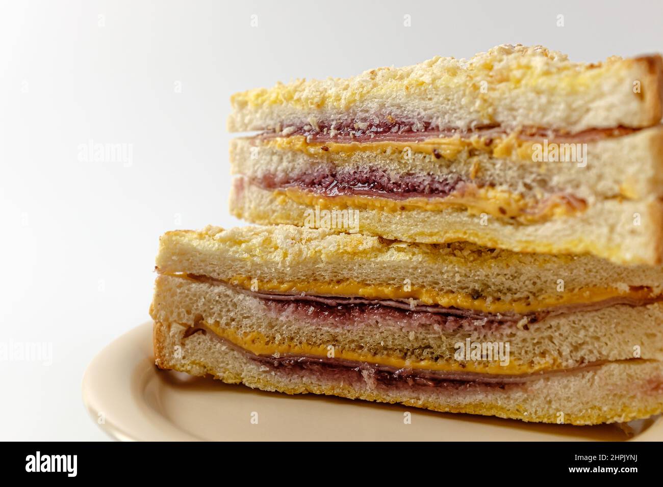 Jam sandwich bread hi-res stock photography and images - Alamy