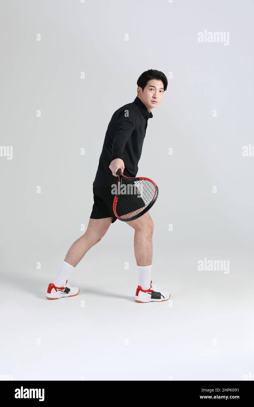 Tennis lesson asia hi-res stock photography and images - Alamy