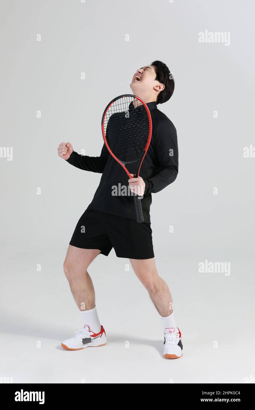 Tennis lesson asia hi-res stock photography and images - Alamy
