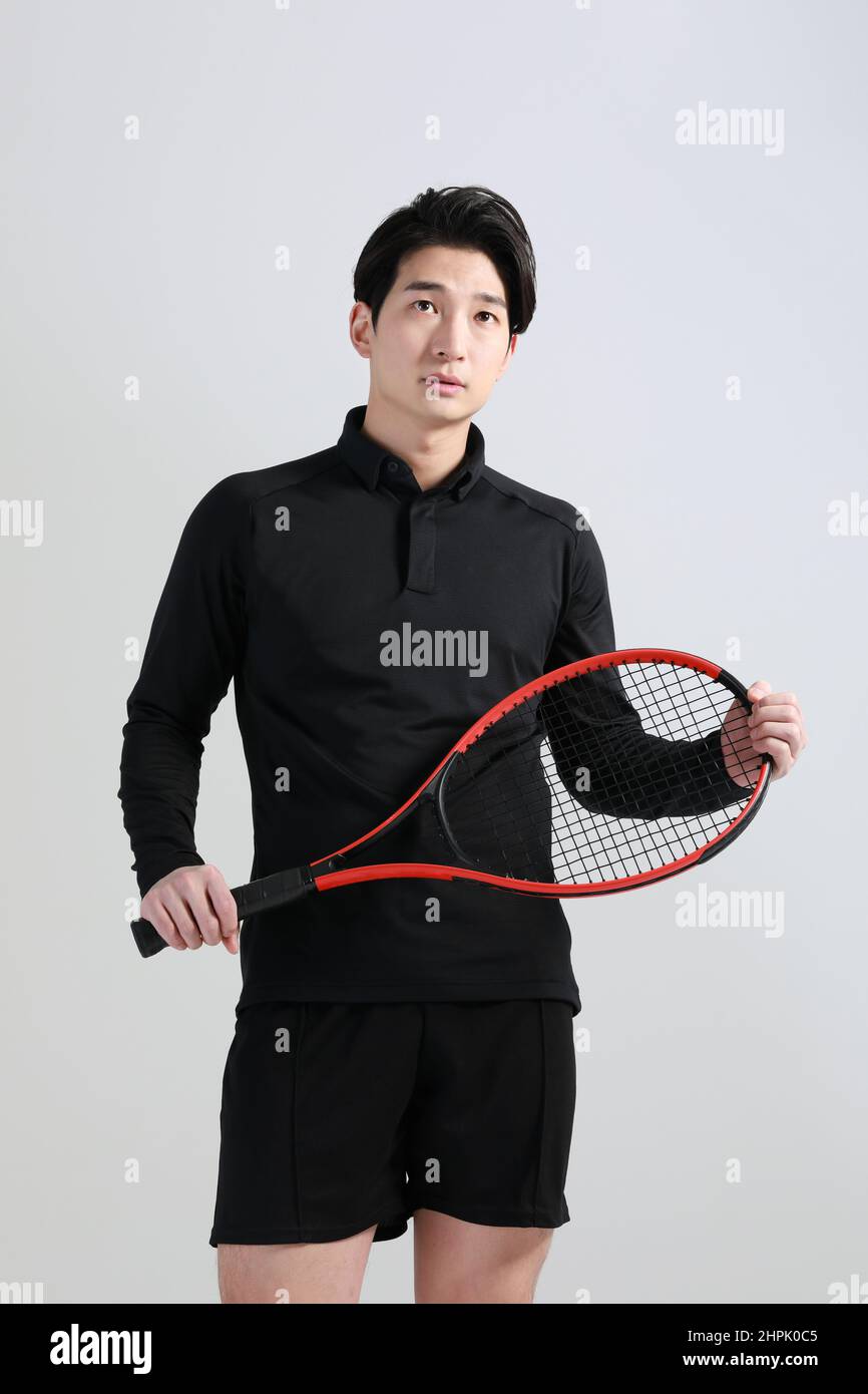 Tennis lesson asia hi-res stock photography and images - Alamy