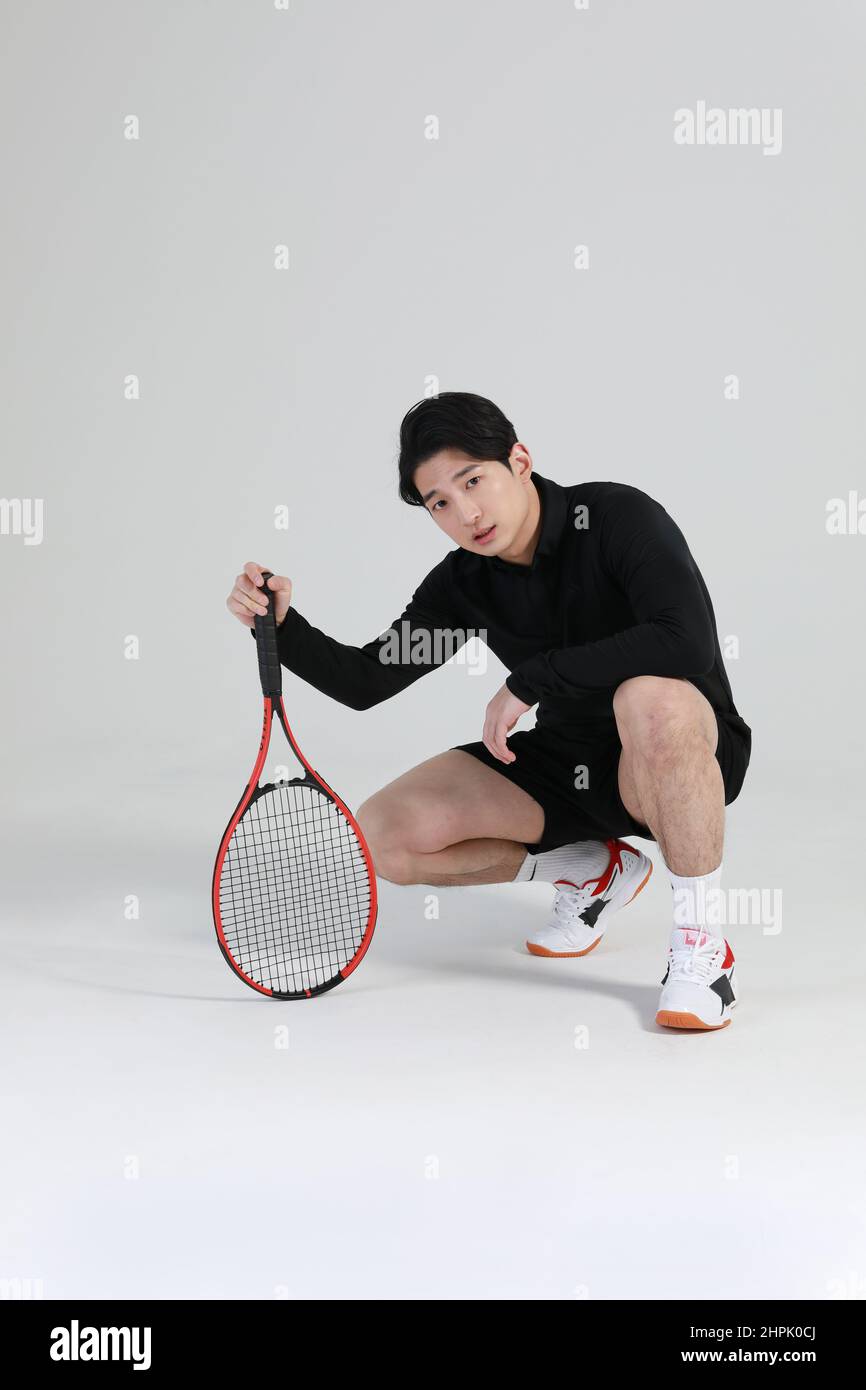 Tennis lesson asia hi-res stock photography and images - Alamy