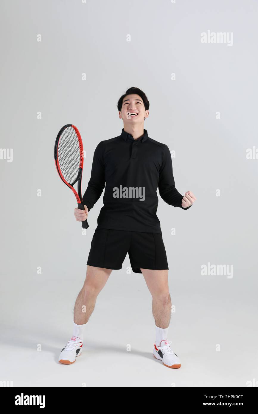 Tennis lesson asia hi-res stock photography and images - Alamy