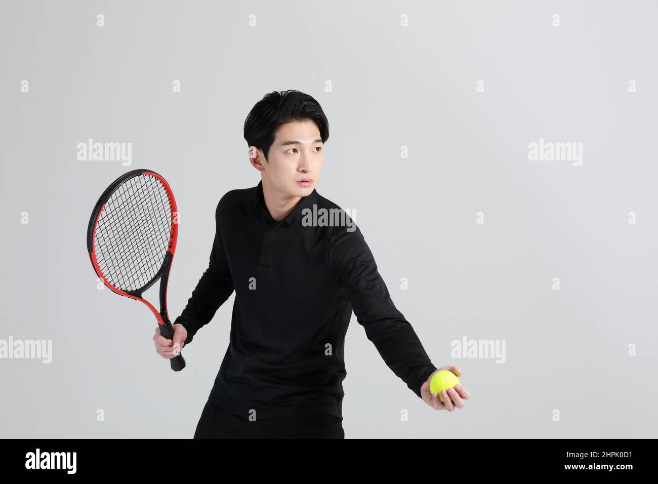 Tennis lesson asia hi-res stock photography and images - Alamy
