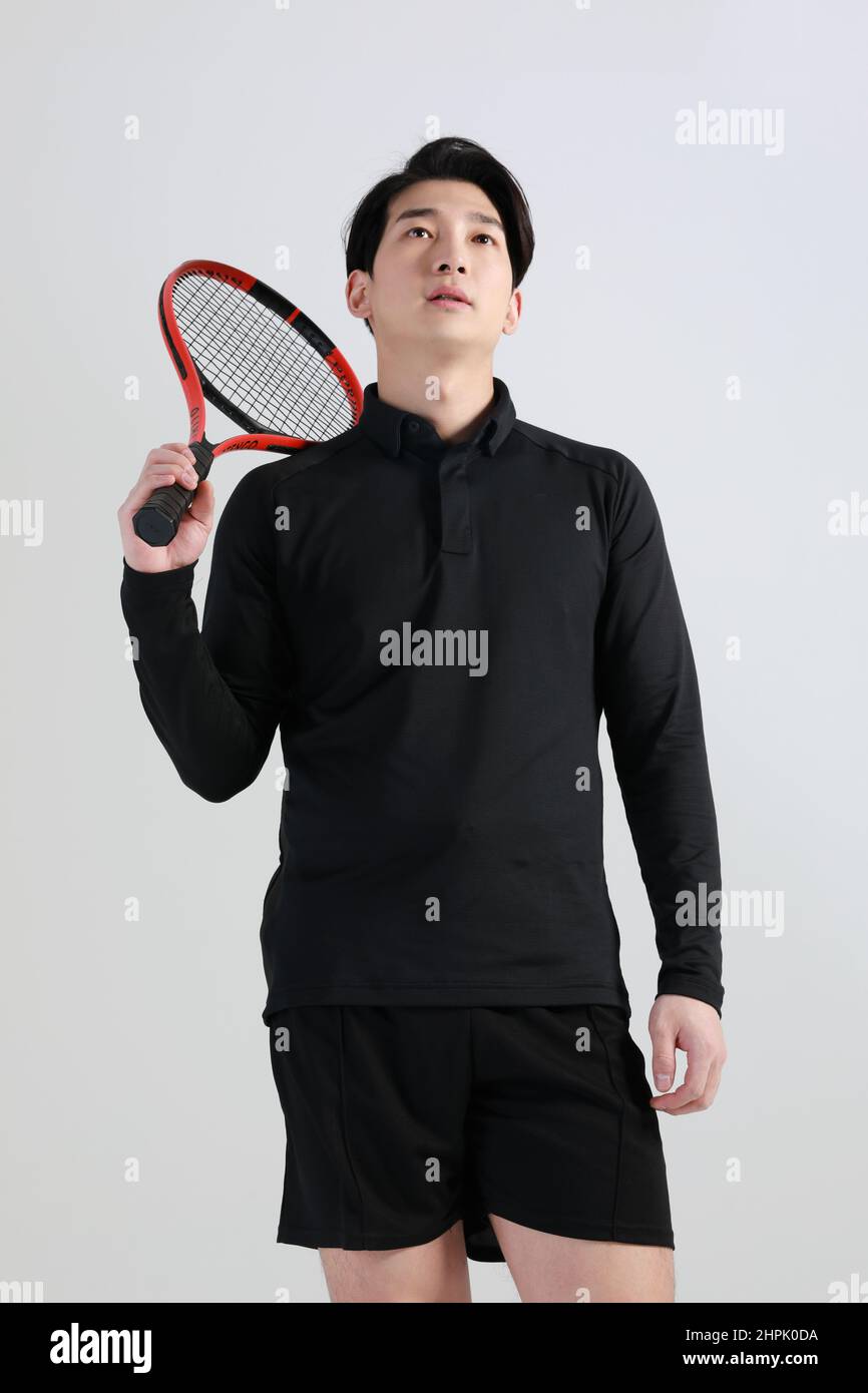 Tennis lesson asia hi-res stock photography and images - Alamy