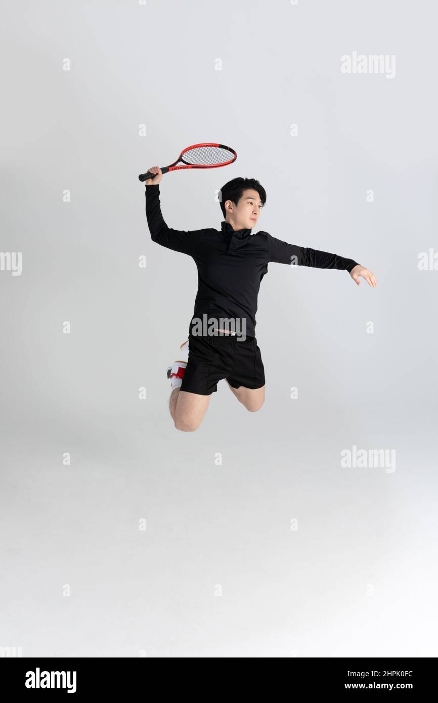 Tennis lesson asia hi-res stock photography and images - Alamy