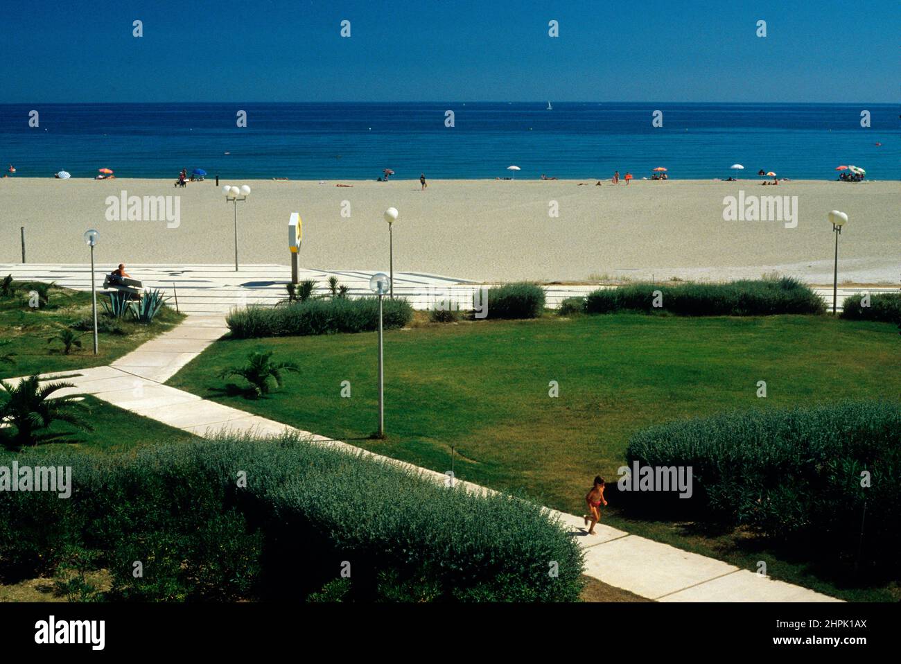 france pyrenees orientales beach canet plage Stock Photo - Alamy