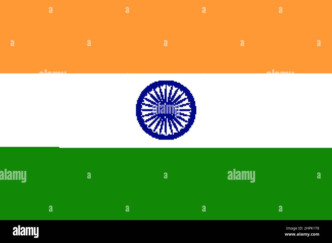 India flag design in color illustration Stock Vector Image & Art - Alamy