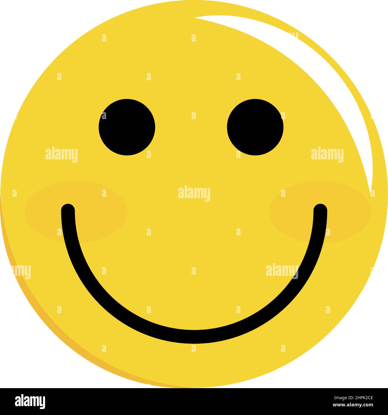 smiley emoji happy 90s Stock Vector Image & Art - Alamy