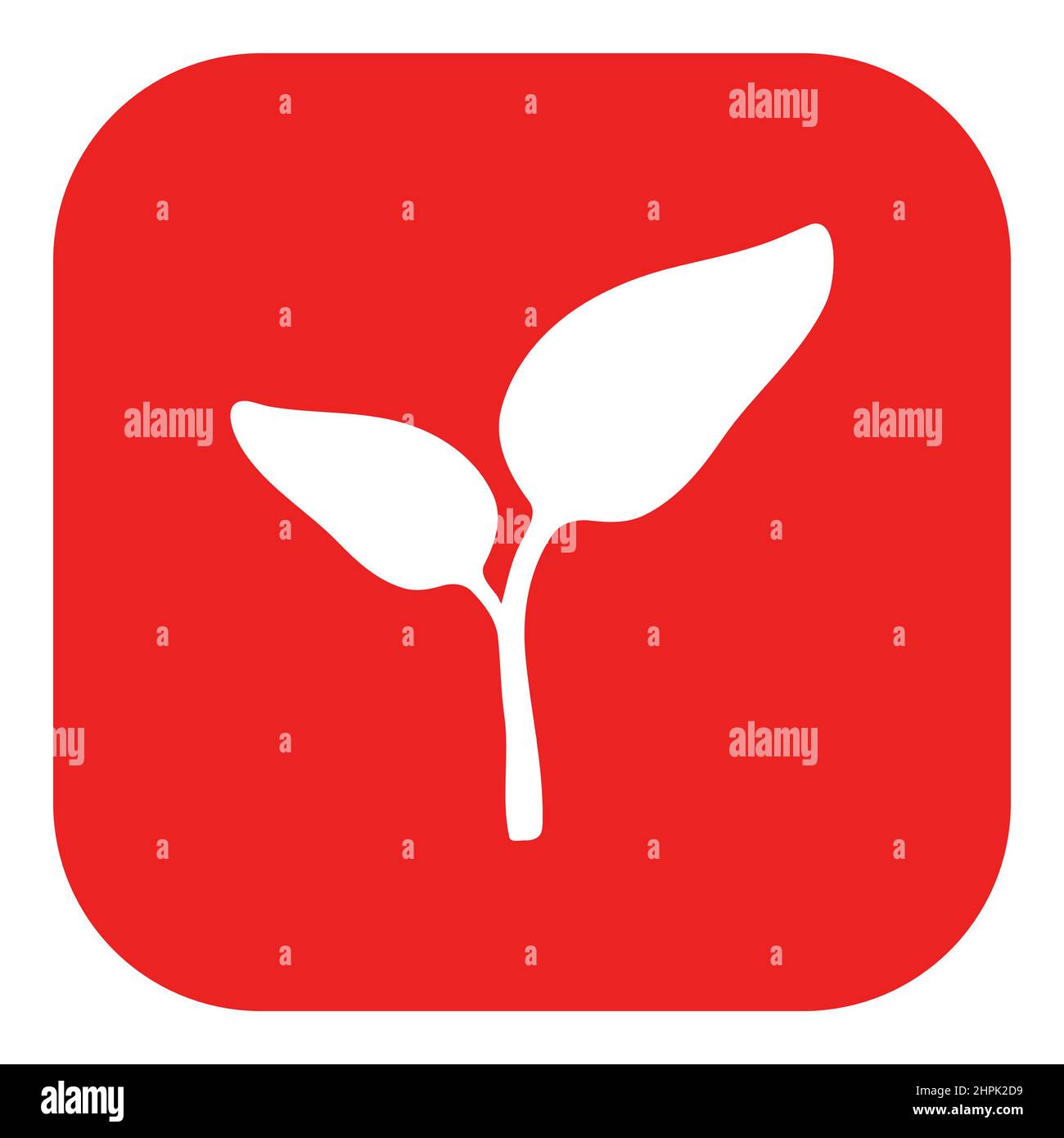 Plant and app icon Stock Photo - Alamy