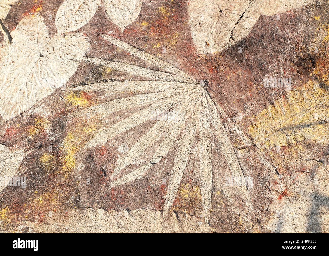 stone leaf background Stock Photo - Alamy